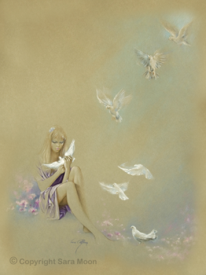 Freedom available to you now at The Art of Sara Moon Website