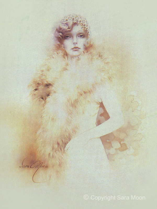 THE ORIGINAL ARTWORK Inspiration at The Art of Sara Moon.