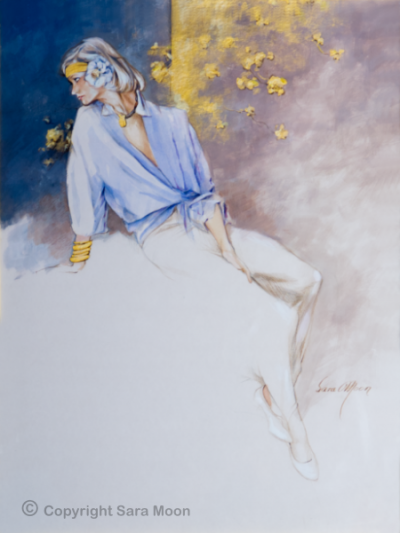 Adelle is now available to you at The Art of Sara Moon Website