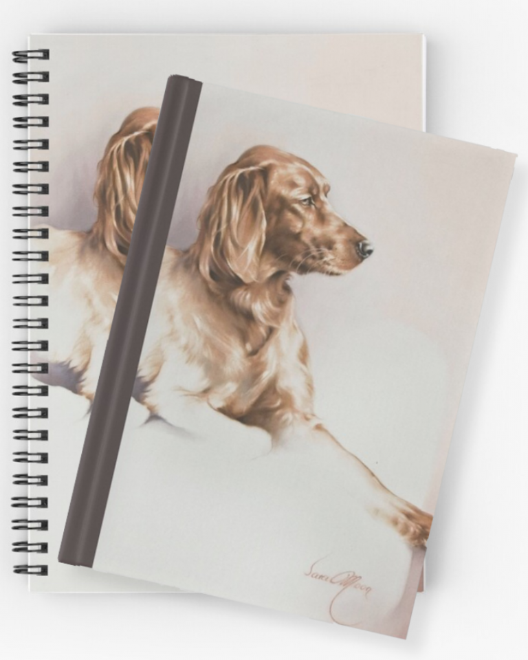 Red Setter: available to you in many forms at The Art of Sara Moon Website